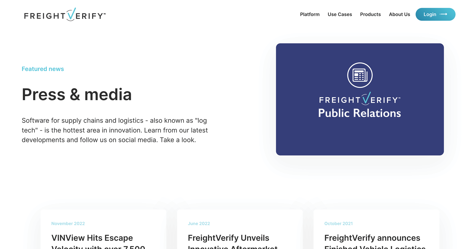 Learn how FreightVerify's innovation is transforming global supply chains